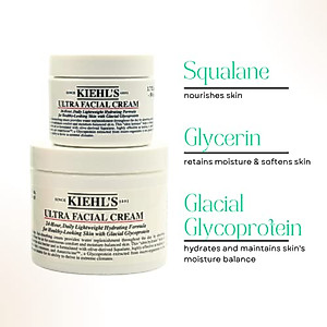 Kiehl's Ultra Facial Cream Hydrating Duo Holiday Gift Set:: Full Size & Travel Size