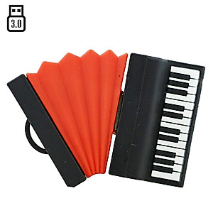 64GB Accordion Model USB Flash Drive USB 3.0 Storage Device USB Flash Disk USB Drive USB 3.0 Memory Stick USB Stick U Disk Thumb Drive USB Flash Memory USB Disk Data Storage - Red