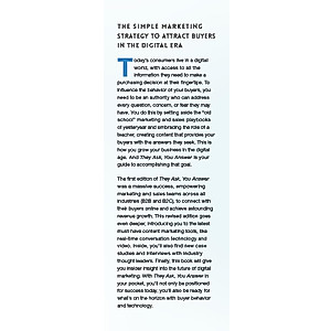 They Ask, You Answer: A Revolutionary Approach to Inbound Sales, Content Marketing, and Today's Digital Consumer