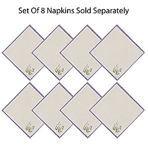 Home Bargains Plus Provence Round Tablecloth, 70 Inch, Holiday Blanchard Field of Lilacs, Wrinkle and Stain Resistant Fabric Table Cover for Dinner Parties and Banquet