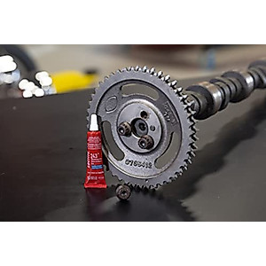 LOCTITE 243 Threadlocker for Automotive: Medium-Strength, Oil Tolerant, High-Temperature, Anaerobic, General Purpose | Blue, 6 ml Red Tube (PN: 1330799)