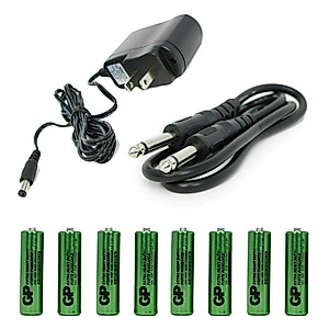 EMB EMIC2500 Wireless Microphone System 4-Channel UHF Cordless Mic Set with Four Handheld Mics, All Metal Build, Fixed Frequency, Long Range 260ft, Ideal for Church, Karaoke, Weddings, Events