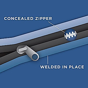 Rightline Gear Range 3 Weatherproof Rooftop Cargo Carrier for Top of Vehicle, Attaches With or Without Roof Rack, 18 Cubic Feet, Black