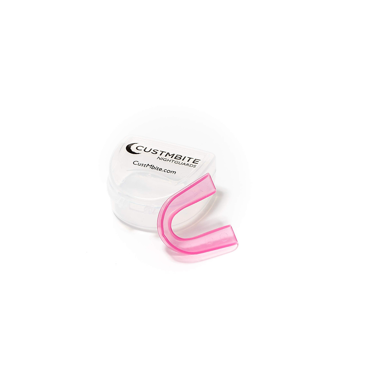 CustMbite Nightguard - Pink Color - Professional Dental Guard, Custom Fit Night Guard for Teeth Grinding, TMJ Relief & Bruxing