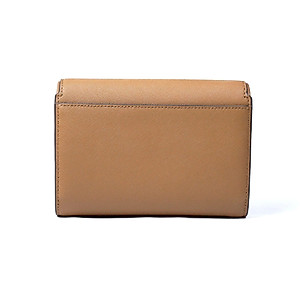 Tory Burch Emerson Chain Wallet Leather Cross Body Bag (Moose)