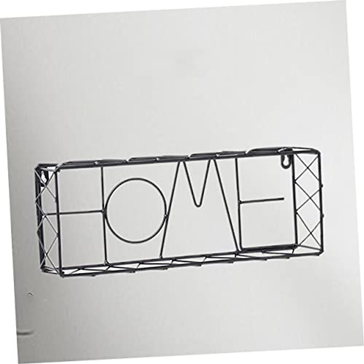 ORFOFE Jewelry Organizer Stand Shelves for Storage Wall Mounted Wall Mounted Hooks Wall Mounted Jewelry Organizer Kitchen Rack Metal Wire Basket Shelves Storage Rack Hook up Shelf Ledge