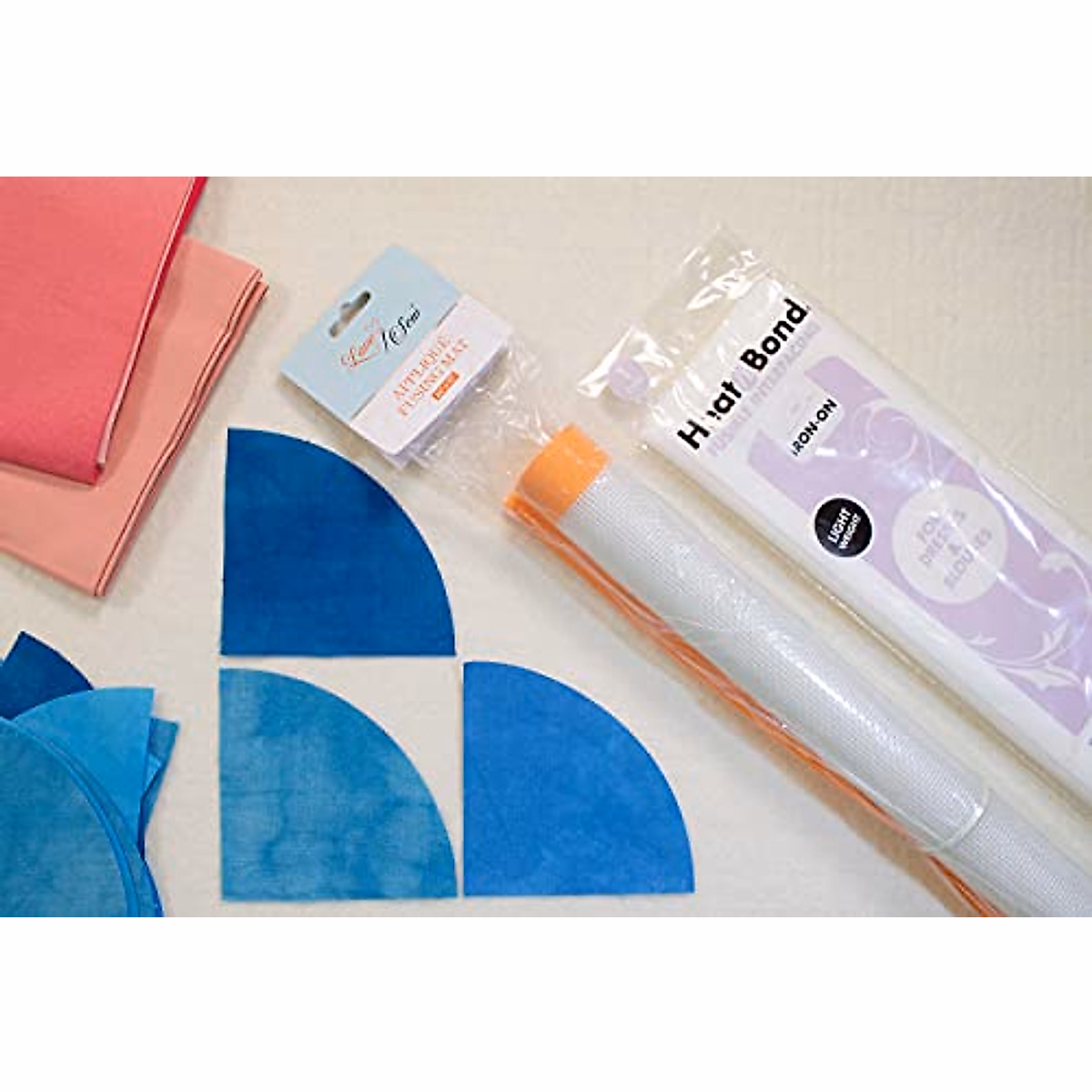 Love Sew Appliqué Precision Fusing Mat - Non-Slip mat with See-Through Design for Appliqué Creations (18 x 12)