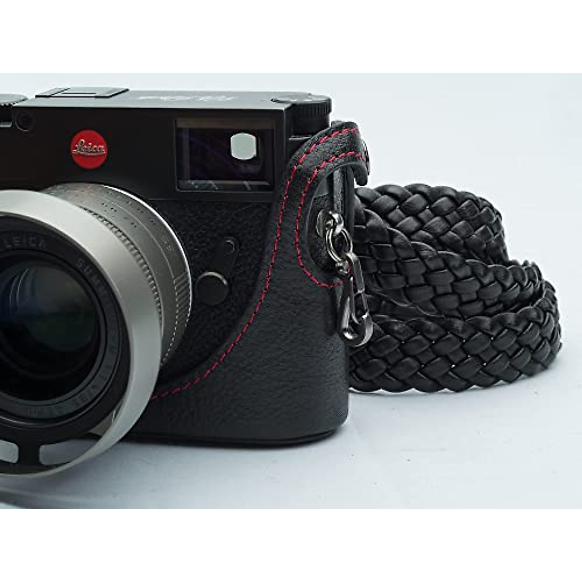 Vi Vante Camera Quick Release Set for Cameras w/Round Strap lugs Titanium Rings (Flat Gray)