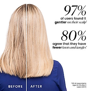 Tangle Teezer Ultimate Detangler Hairbrush for Wet & Dry Hair, Eliminates Knots & Reduces Breakage for All Hair Types, Baby Pink & Mint