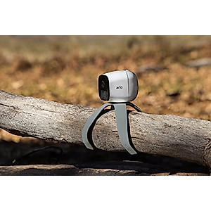 Arlo Adjustable Indoor/Outdoor Mount - Arlo Certified Accessory - Mount to Table, Wall or Ceiling, Works with Essential Spotlight, Pro 5S 2K, Pro 4, Pro 3, Ultra 2, Ultra, Go 2 Cameras, Black-VMA1000B