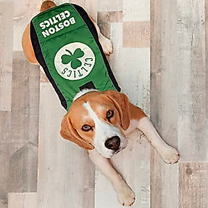 NBA Boston Celtics Puffer Vest for Dogs & Cats, Size Large. Warm, Cozy, and Waterproof Dog Coat, for Small and Large Dogs/Cats. Best NBA Licensed PET Warming Sports Jacket