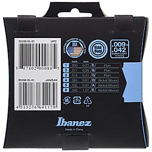 Ibanez, Electric Guitars Strings-Super Light Gauge (IEGS6)