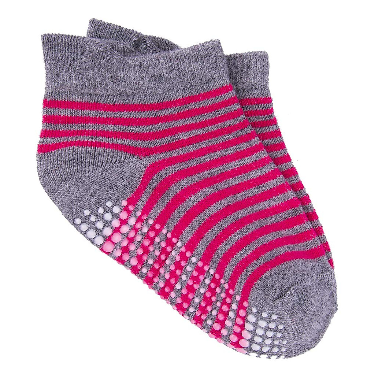 Duufin 16 Pairs Non Skid Toddler Socks Ankle Toddler Grip Socks Kid Gripper Socks for Toddler Boys Girls, 1-3T