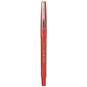PILOT Razor Point Fine Line Marker Stick Pens, Ultra-Fine Point (0.3mm) Red Ink, 12 Units (11007)