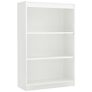 South Shore Axess 3-Shelf Bookcase, Pure White