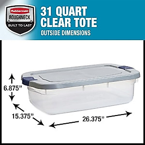 UNITED PLASTICS Roughneck 1785783 Storage Tote