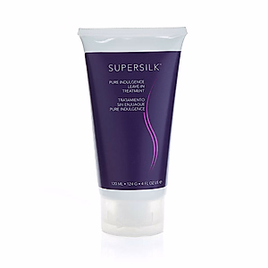 Brocato Supersilk Pure Indulgence Leave In Treatment, 4 oz. | Anti-Frizz Smoothing Leave-in Conditioner Cream | Great for Treating Dry Hair