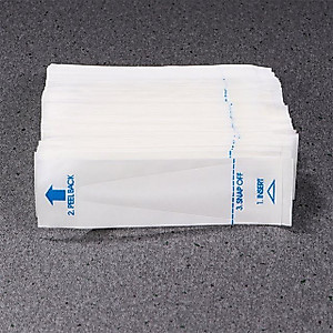 100 Pcs White Disposable Probe Covers for Digital Oral Thermometers Rectal Thermometer Sleeves Universal Probe Covers for Thermometer Safe and Sanitary and Healthy Health Monitors