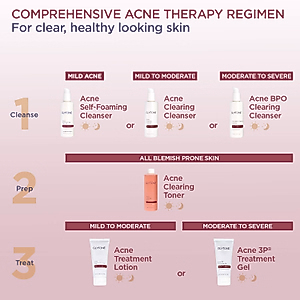 Glytone Acne Treatment For Face With Salicylic Acid Cleanser, Acne Cleanser, Skin Care Acne Wash Face Cleanser Oil Free