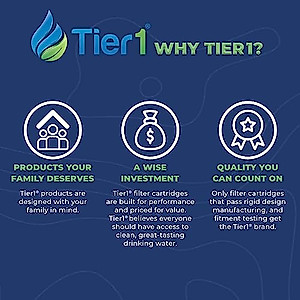 Tier1 Digital Whole House Water Softener System 48,000 Grain High Efficiency | Pre-Filled Mineral Tank with 1.5 Cubic feet of Cation Resin | Home Water Filtration System | Everyday Water Softener