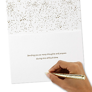 Hallmark Signature Sympathy Card (Many Thoughts and Prayers)