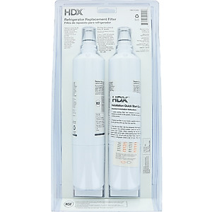 HDX FML-2 Replacement Water Filter / Purifier for LG Refrigerators (2 Pack)