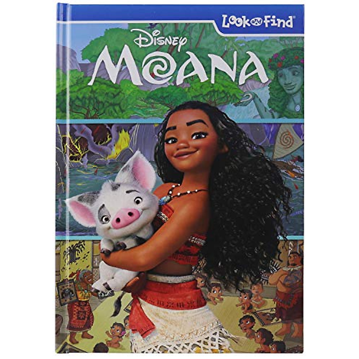 Disney Moana Look and Find Activity Book - PI Kids