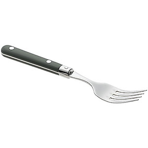 Ginkgo International Le Prix 5-Piece Stainless Steel Flatware Place Setting, Moss Green, Service for 1