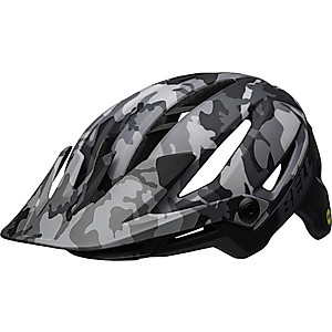 BELL Sixer MIPS Adult Mountain Bike Helmet - Matte/Gloss Black Camo (2024), Large (58-62 cm)