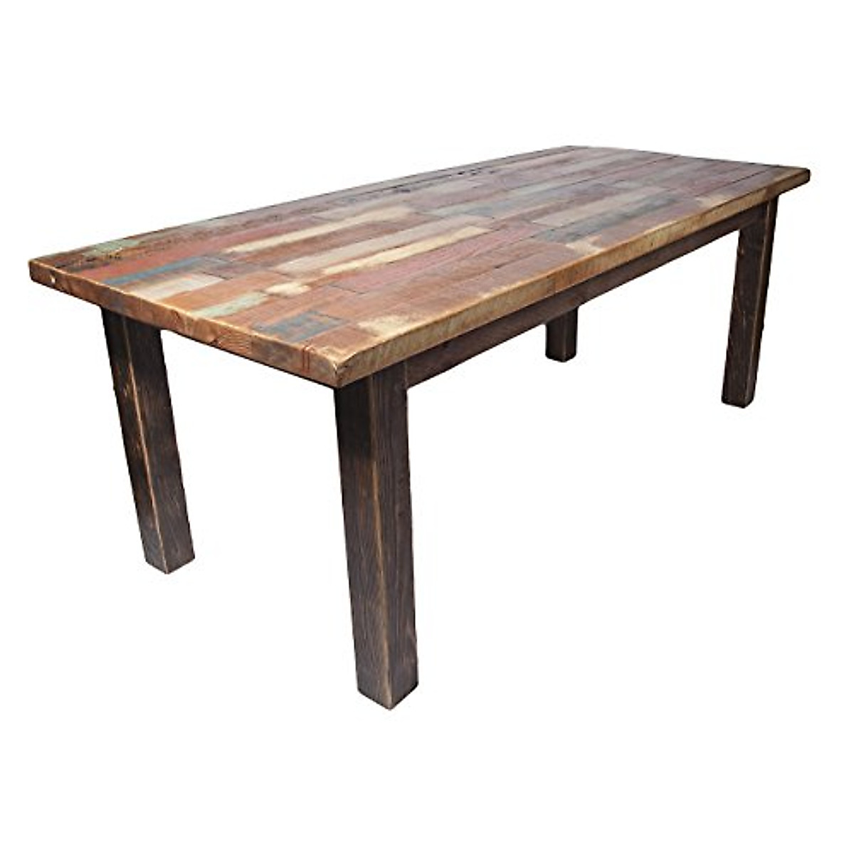 Reclaimed wood dining table
