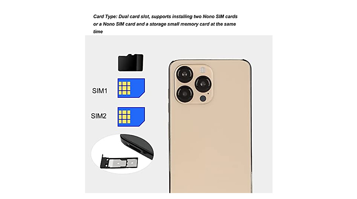 Buy iP13 Pro Unlocked Smartphone - 7000mAh, Face Unlock