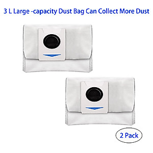 Deebot T20 Series Replacement Accessories for ECOVACS T20 Omni/MAX/PRO Plus Robot Vacuum 1 Main Brush 4 Side Brushes 2 Filter 4 Map Pads 2 Dust Bag Parts