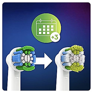 Oral-B Precision Clean Replacement Toothbrush Head with CleanMaximiser Technology, Pack of 12 Counts