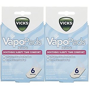 Vicks VapoPads Baby Rub Waterless Vaporizer Pads - Pack of 2 (Packaging may vary)