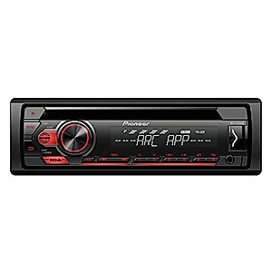 Pioneer Single Din In-Dash CD/CD-R/Rw, MP3/Wma/Wav Am/FM Front USB/Auxiliary Input MIXTRAX and Arc Support Car Stereo Receiver Detachable Face Plate