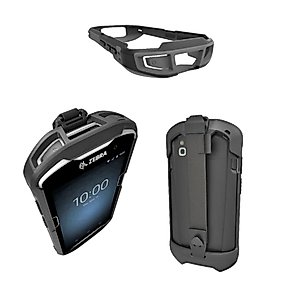 Protective Rugged Boot/Case and Hand Strap Compatible with Zebra TC51, TC52, TC56, TC57 Android Barcode Scanners | Replaces SG-TC5X-EXO1-01 and SG-TC51-BHDSTP1-01
