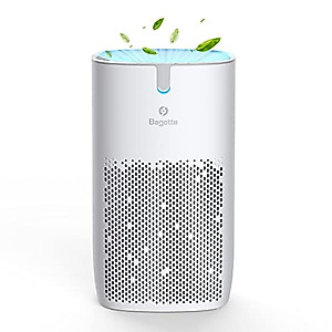 Air Purifier for Home Large Room, Bagotte 4-in-1 H13 HEPA Filter Air Purifier up to 1725 ft² in 60 Min, 24dB Quiet 4 Speeds 6 watts Sleep Mode Energy Saving, Remove 99.97% Dust Smoke Odor Ozone Free