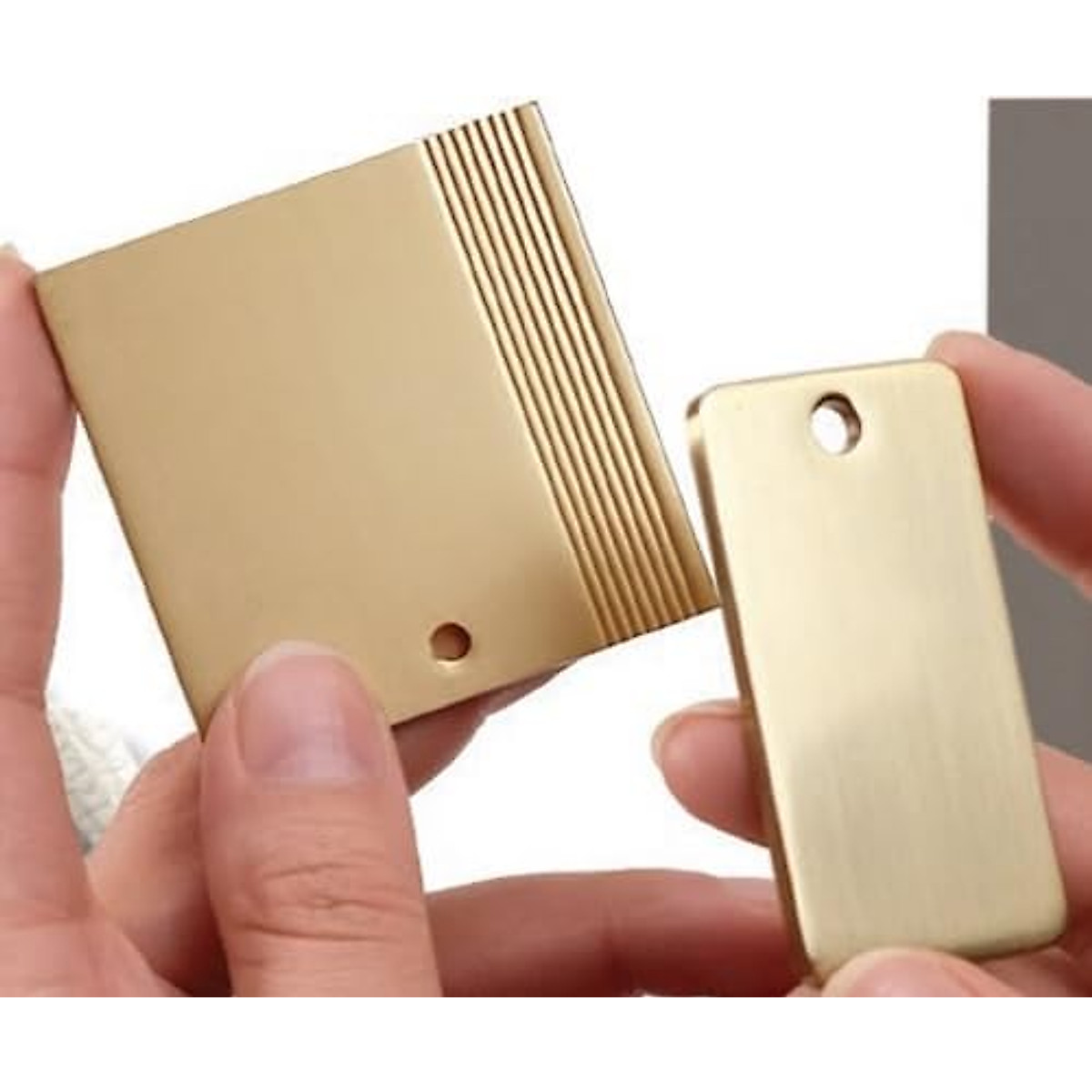 TAG Hardware Premium 14 1/8 Inch Long Expendible Pullout Closet Wardrobe Valet Rod (Matte Gold)