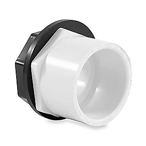 Camco 20750, Washing Machine Drain Pan | Features a Durable Plastic Construction, 1-inch/1.5-inch PVC Drain Fitting, and Measures 30-inches (L) x 32-inches (W) x 2 ½-inches (H) (OD)