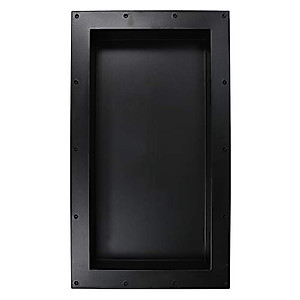 SHOWER CUBE Ready For Tile Waterproof Leak Proof Bathroom Recessed Shower Shelf Shower Niche Organizer Storage For Shampoo and Toiletry Storage (16" x 28" Single Shelve)