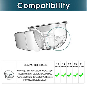 Begical Duckbill Valves & Silicone Diaphragm Compatible with Momcozy/TSRETE/PADRAM/LoveOfLive/OMFMF Wearable Breastpump, Wearable Breast Pump Accessories, Use with Wearable S9|S10|S12 Parts Replace