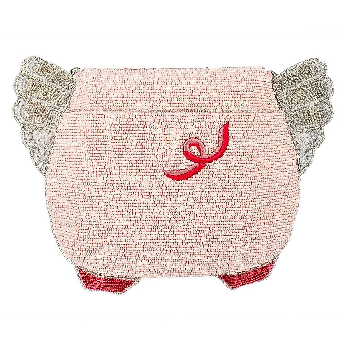 Mary Frances When Pigs Fly Crossbody Clutch