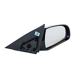 Dependable Direct Passenger Side Mirror for (2006 2007 2008 2009 2010) Hyundai Sonata Unpainted Heated Power Operated Right Outside Rear View Replacement Door Mirror - Parts Link #: HY1321149