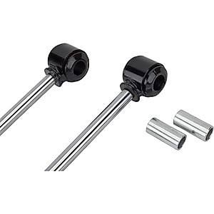 Speedway Short Gas-Filled Tube Shocks, Black, Set of 4