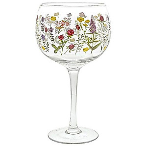 Ginology Wildflowers Copa Glass