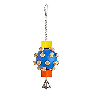You & Me Deep-Sea Mine Noisemaking Bird Toy, Medium