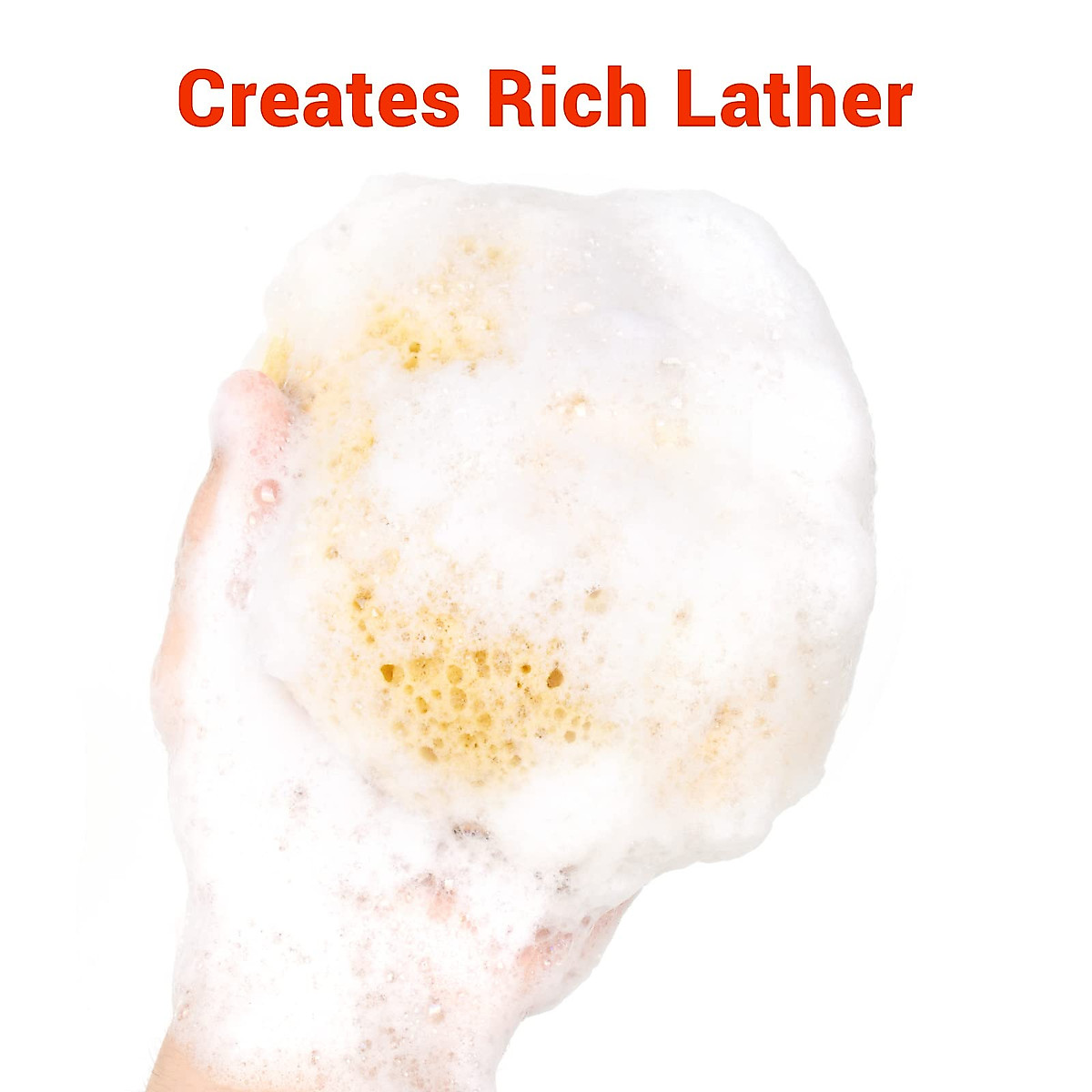 Bath Sponge, 4 Pcs Shower Sponge Loofah Body Scrubber, Shower Sponge Cleaning Loofahs Sponge, Body Sponge for Women Men Kid