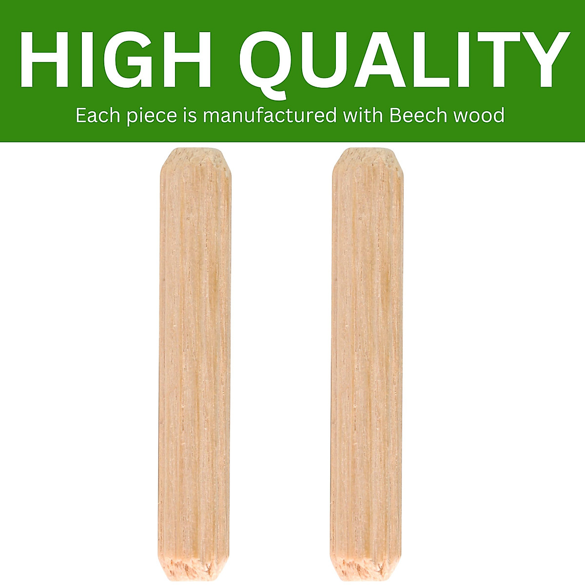 Spare Hardware Parts Replacement for IKEA Wooden Fluted Dowel Pin (101375) Pack of 24