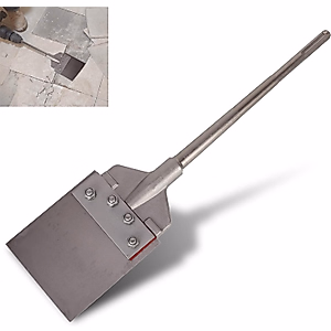 MYOYAY 6" SDS Max Floor Scraper - 25" Heavy-Duty Rotary Hammer Drill Tool, Durable Thinset Removal Chisel Bit for Effortless Tile, Vinyl, Linoleum, Hardwood, Concrete, and Mortar Floor Renovation