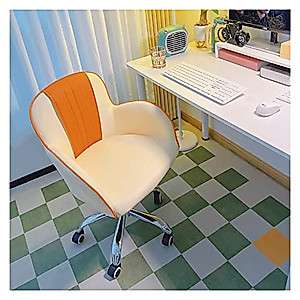 LUKEO Rotating Adjustable Office Chair Girls Bedroom Computer Chair Study Room Student Dormitory Back
